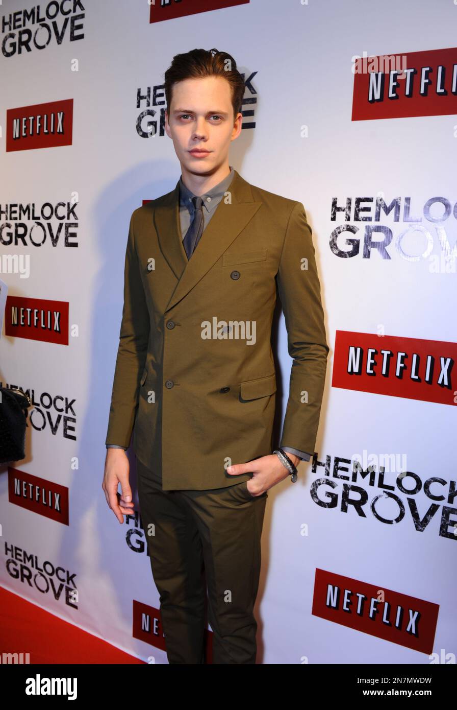 IMAGE DISTRIBUTED FOR NETFLIX - Bill Skarsgard arrives at the Hemlock ...