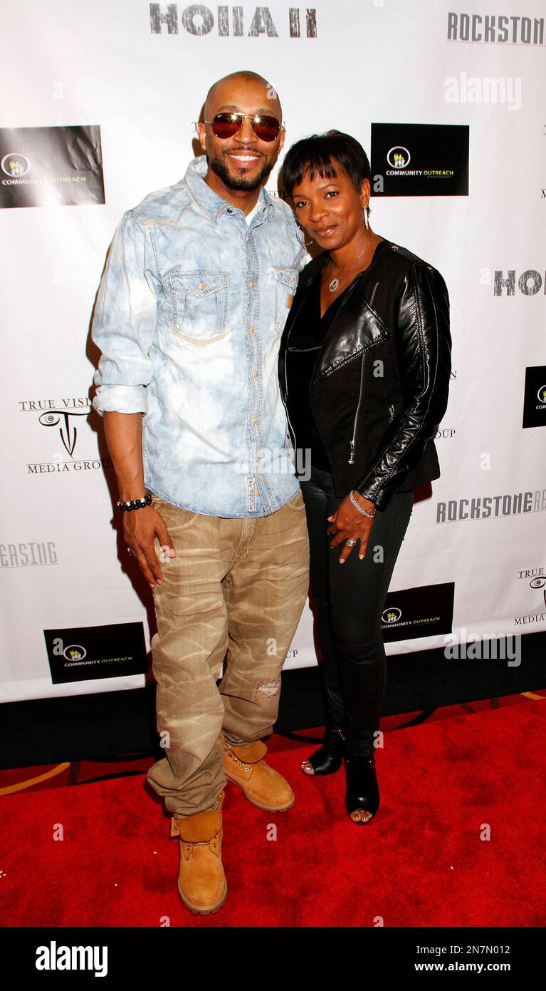 Music producer Christopher Gholson aka Drumma Boy and actress Vanessa ...