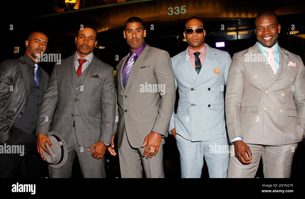 The cast of Zane's The Jump Off actors (L-R) Damian T. Raven, Sean ...