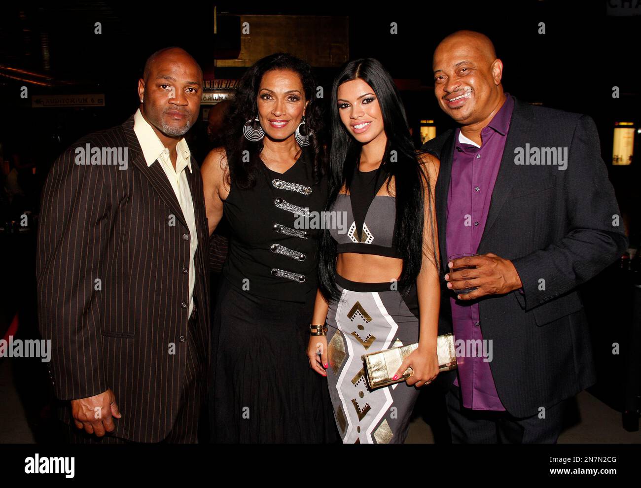 (L-R) Eric Gudger, Kathleen Bradley, Suelyn Medeiros and Derrell Spann ...