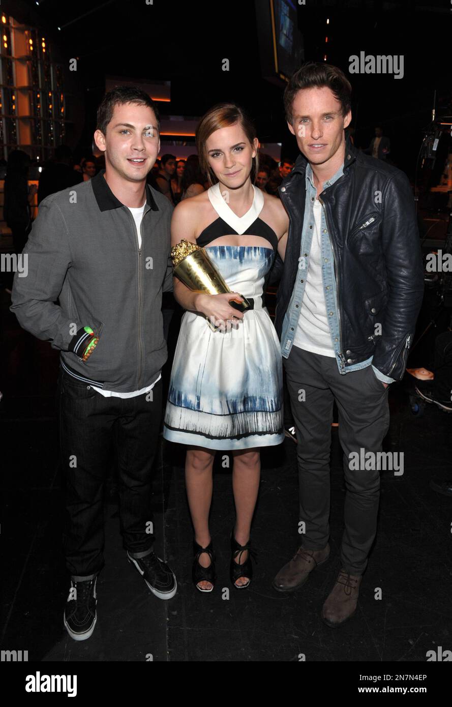 Emma Watson Logan Lerman Photoshoot