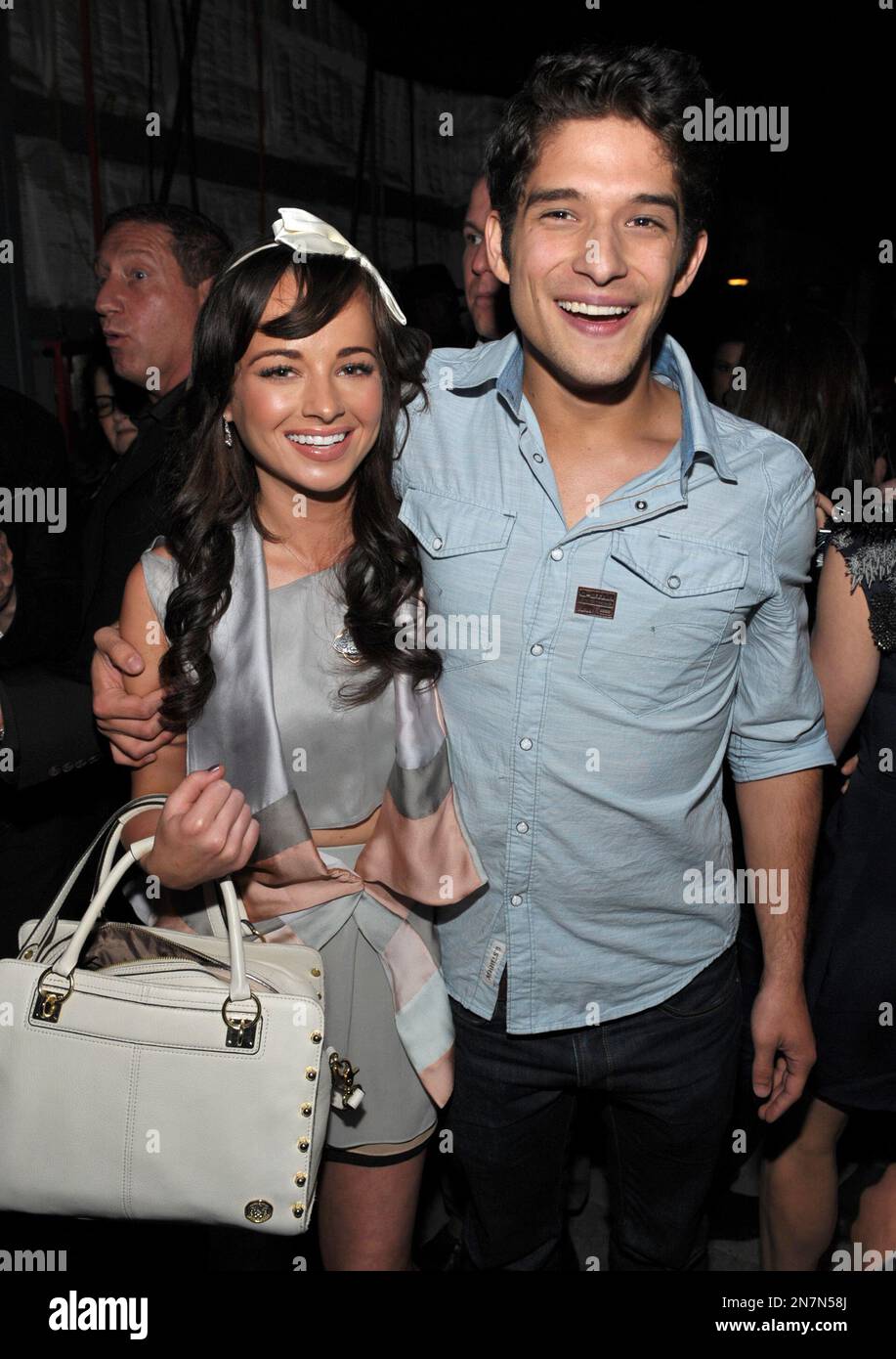 IMAGE DISTRIBUTED FOR MTV - Actors Ashley Rickards and Tyler Posey pose ...
