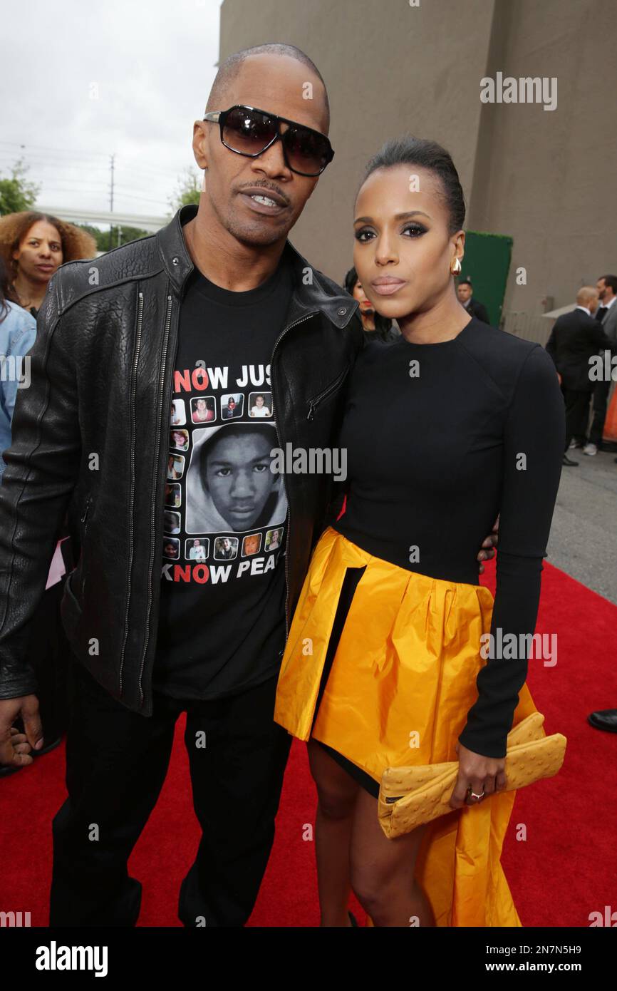 IMAGE DISTRIBUTED FOR MTV - Actors Jamie Foxx, left, and Kerry ...