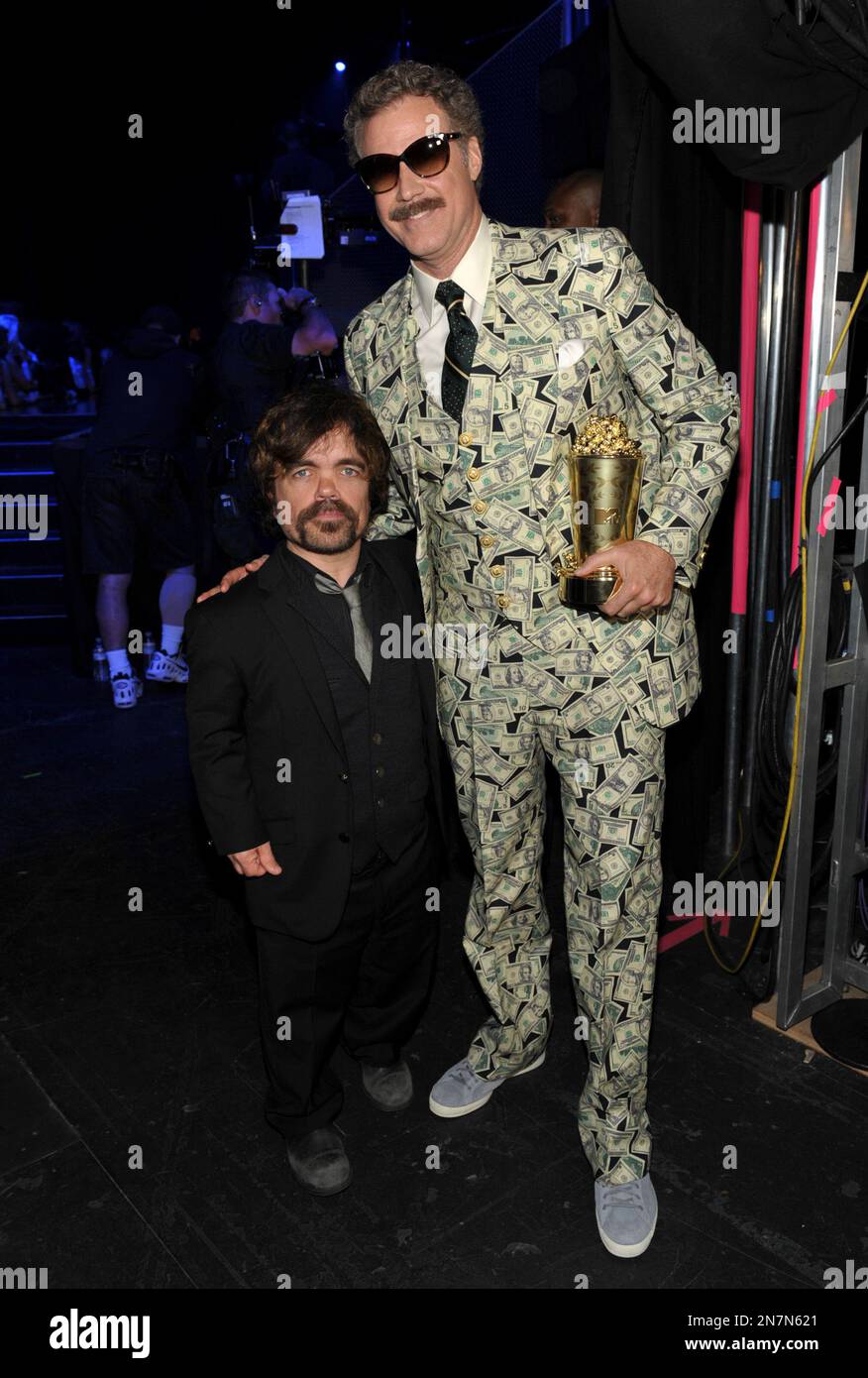 IMAGE DISTRIBUTED FOR MTV - Actor Will Ferrell, winner of the comic ...