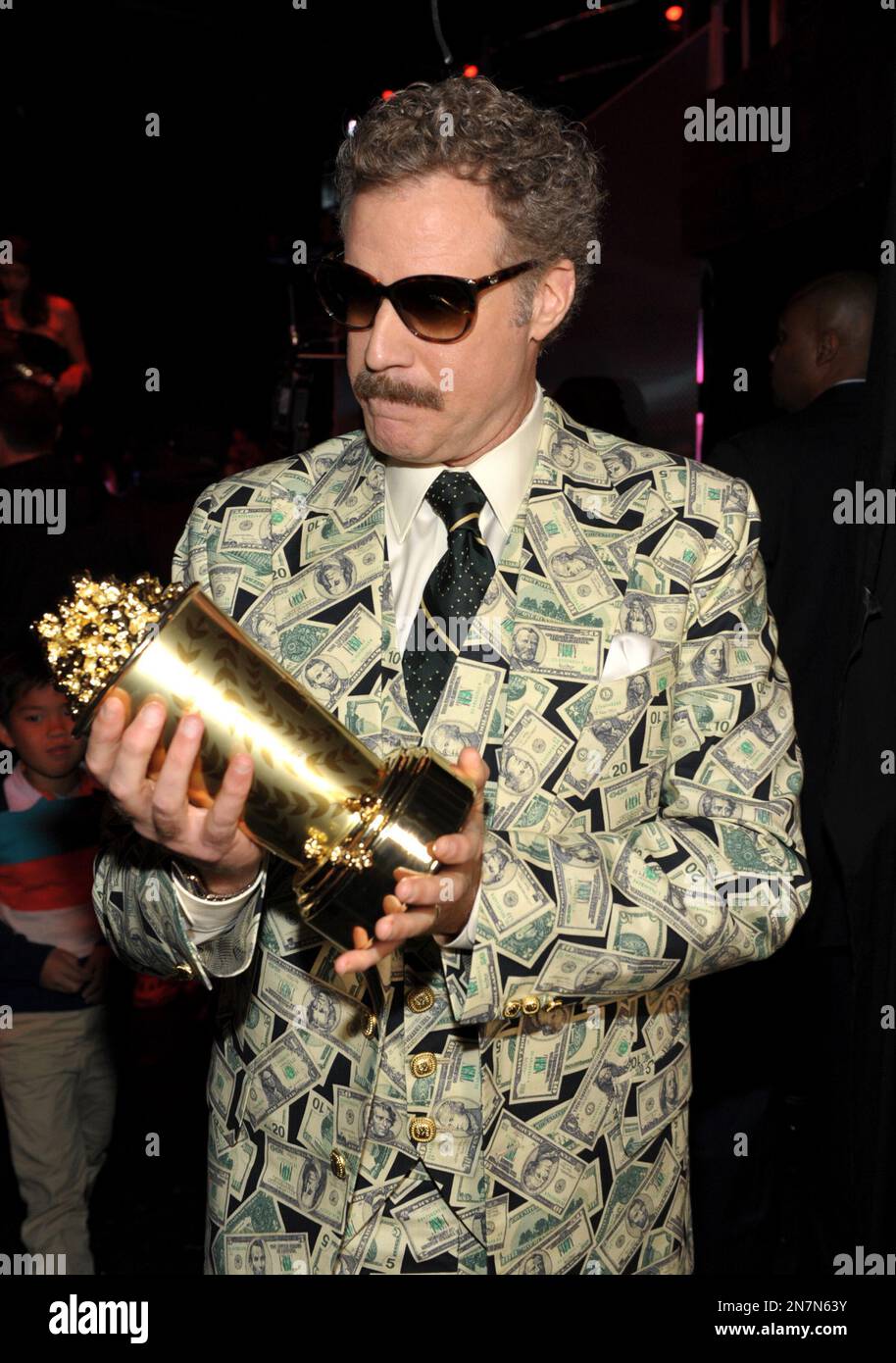 IMAGE DISTRIBUTED FOR MTV - Actor Will Ferrell, winner of the comic ...
