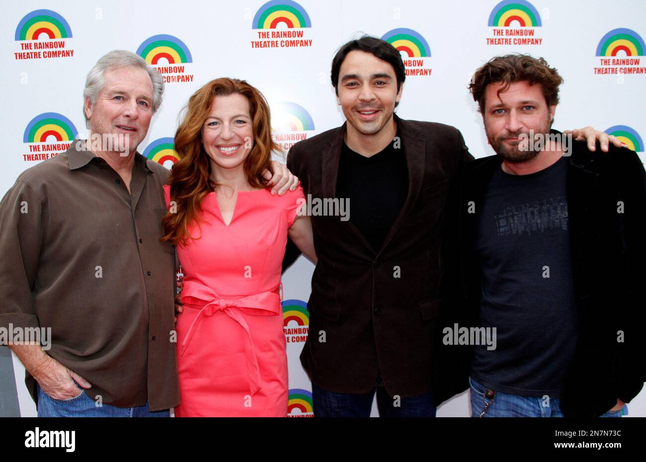(L-R) Steve Howard, Tanna Frederick, Benjamin Chamberlaine and David Garver cast of The ...