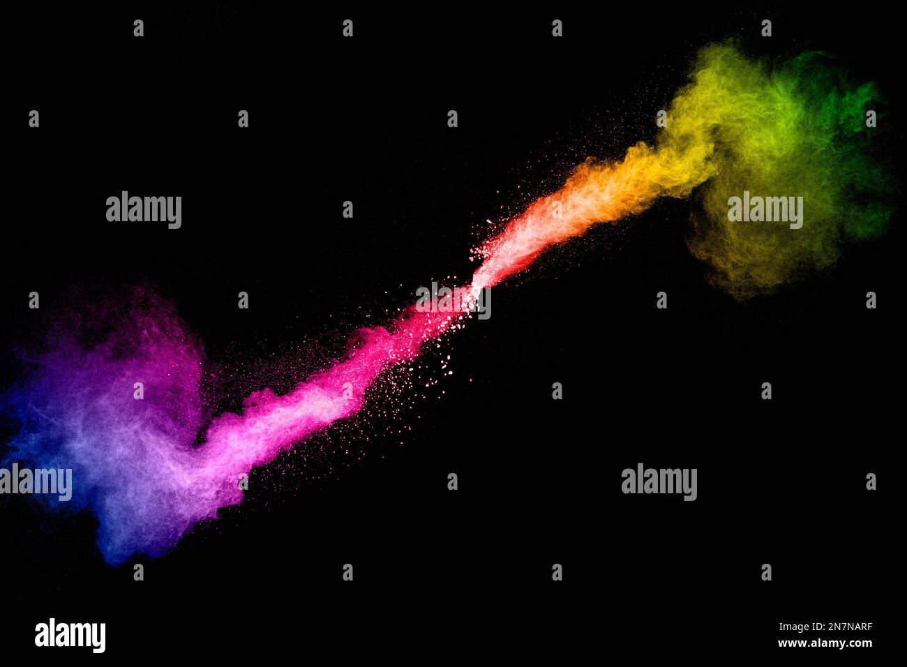 Colorful dust particles textured background.Pastel color powder ...