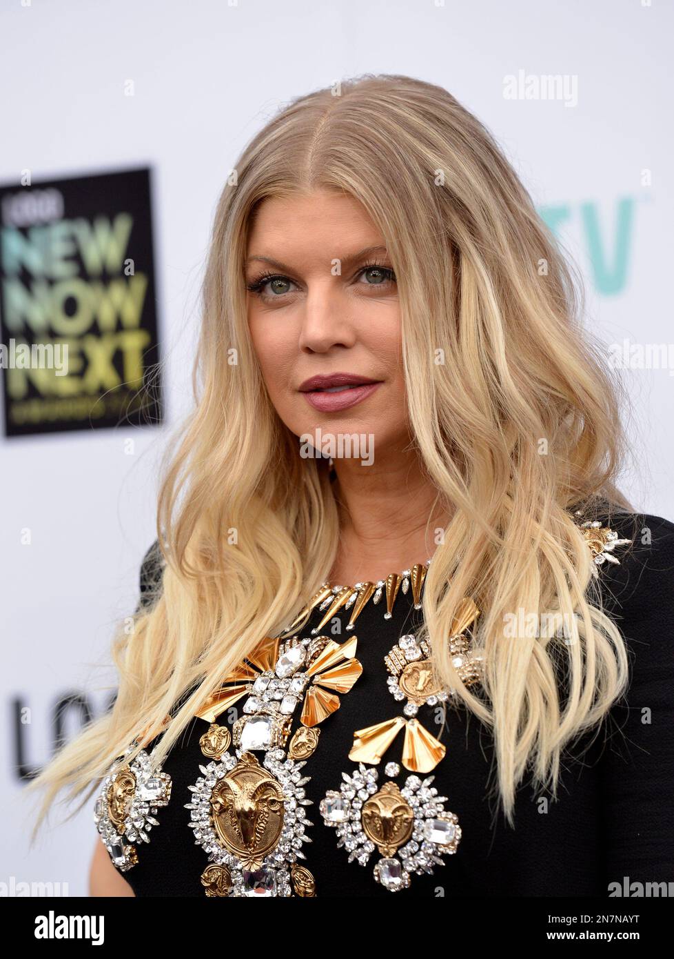 Singer Fergie arrives at Logo's NewNowNext Awards 2013 at the Fonda ...