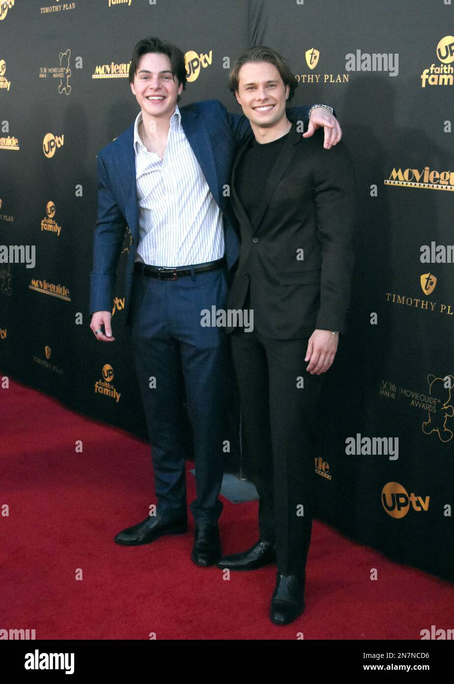 Hollywood, California, USA 10th February 2023 Actor Christian Finlayson ...