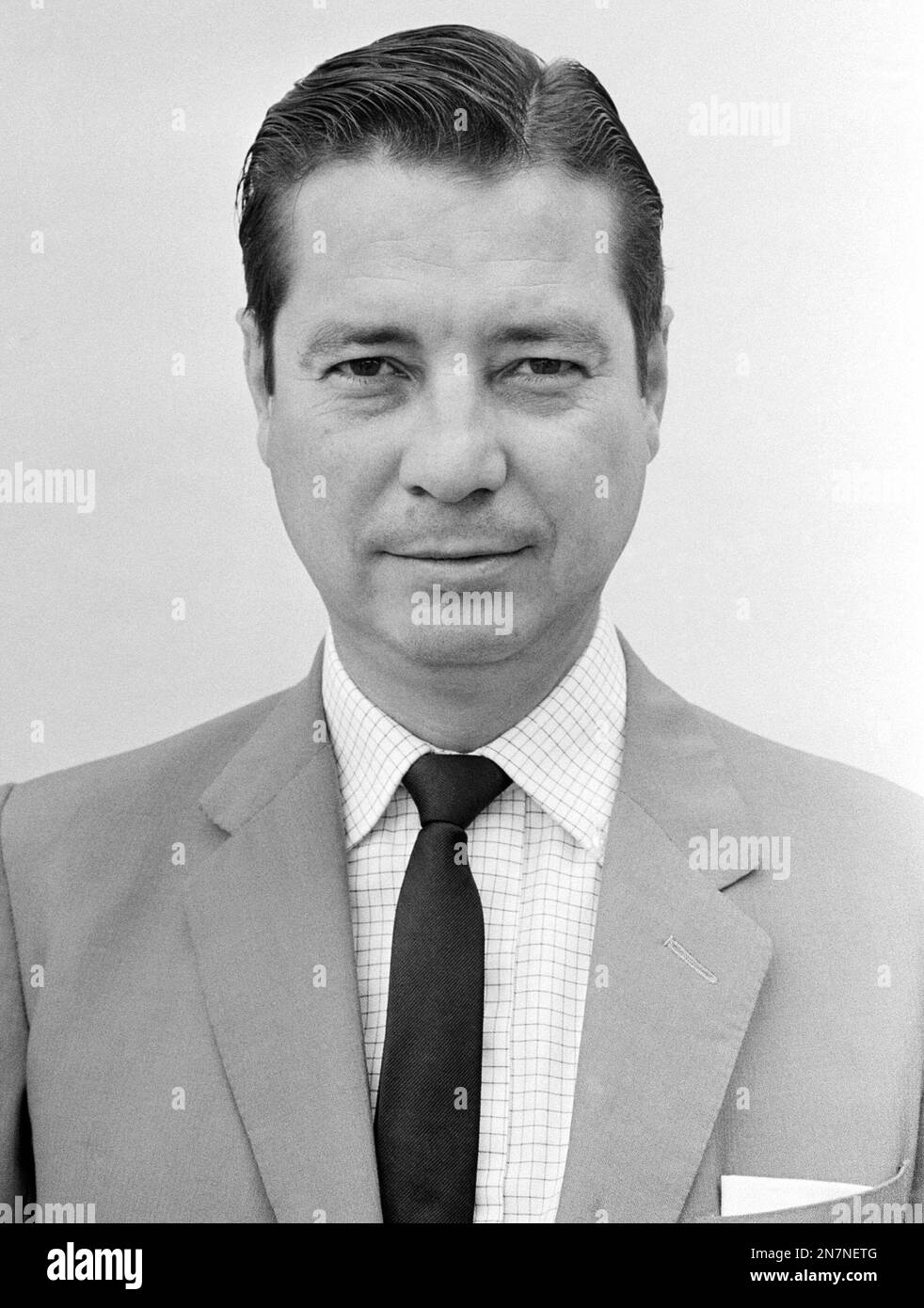 FILE - This 1963 file photo shows George McArthur, Chief of Bureau in ...