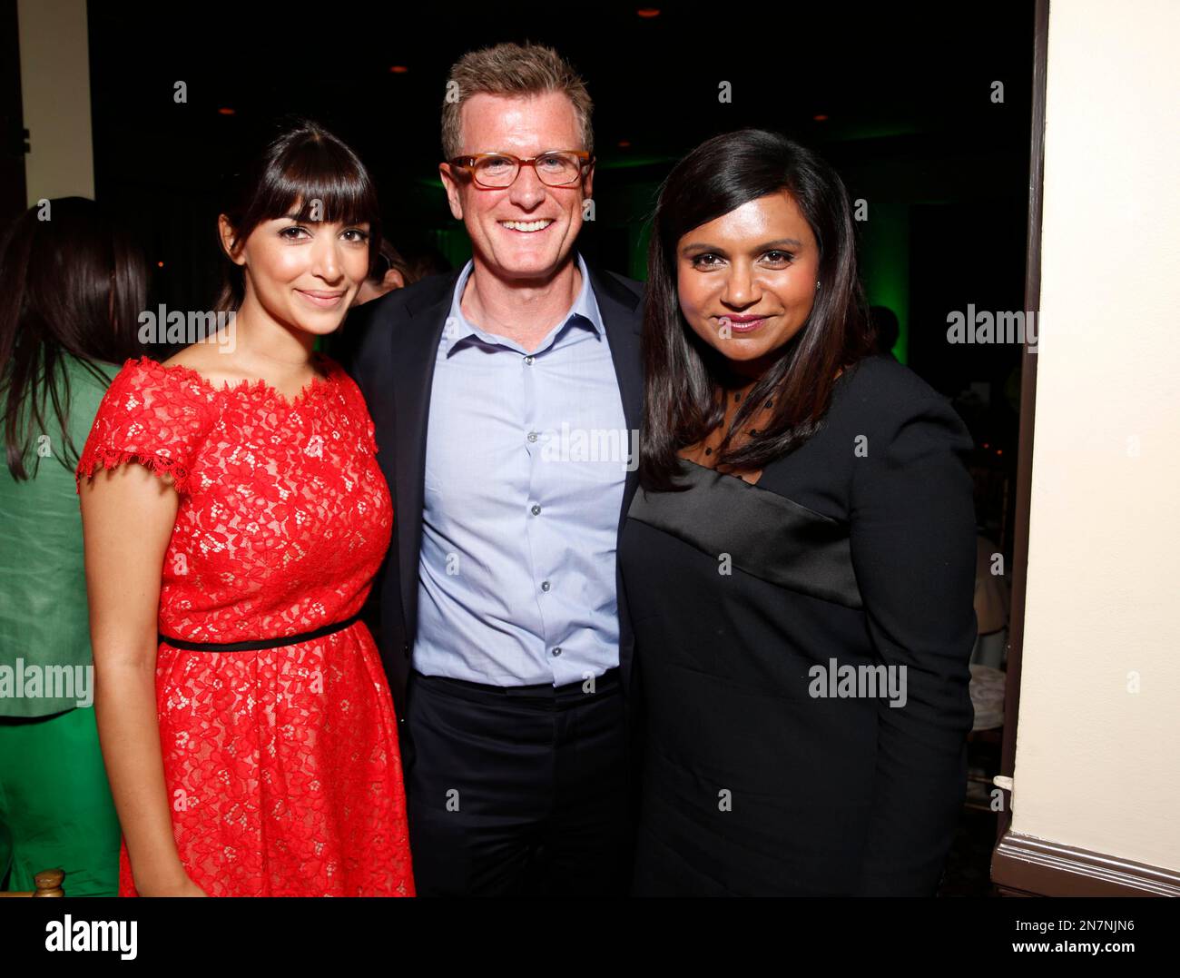 Hannah Simone, Chairman of Entertainment Fox Broadcasting Kevin Reilly ...