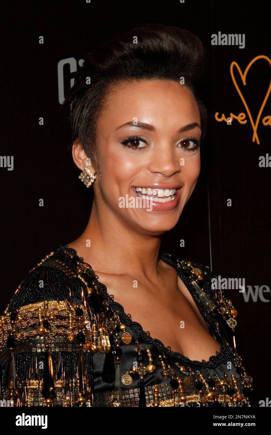 Model Devyn Abdullah attends the We Are Family Honors Sting & Trudie ...