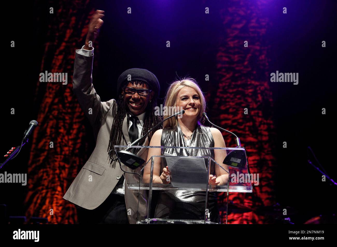 We are Family Foundation founder Nile Rodgers and President Nancy Hunt ...