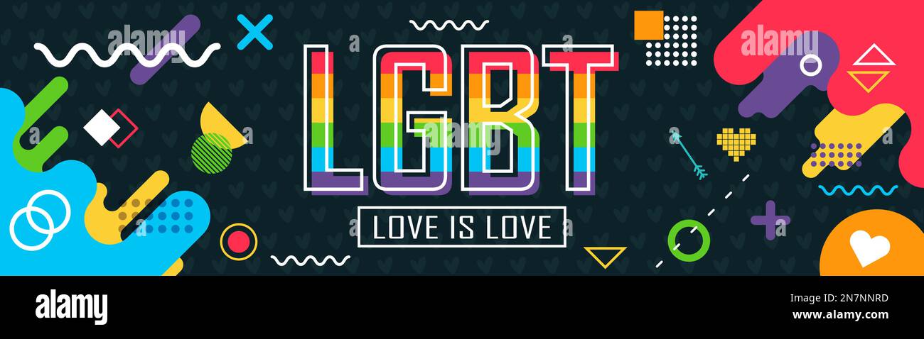 Modern lgbt protest Stock Vector Images - Alamy