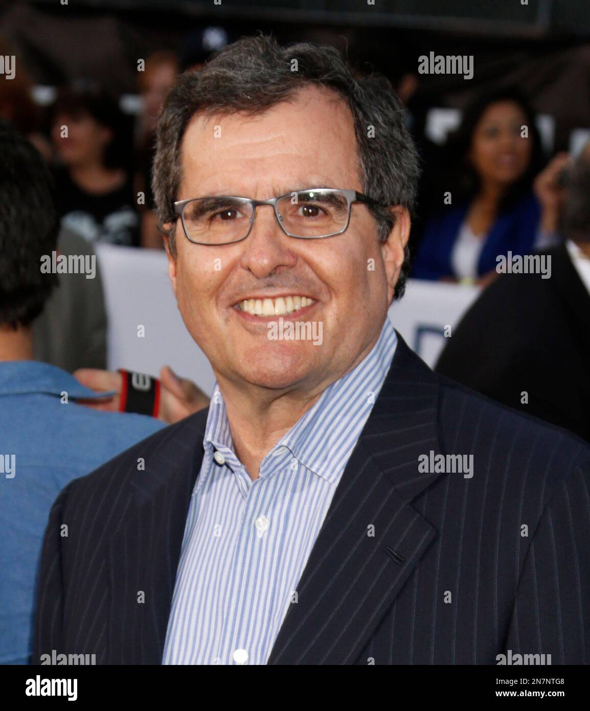 Producer Peter Chernin arrives at the LA premiere of "Oblivion" at the ...