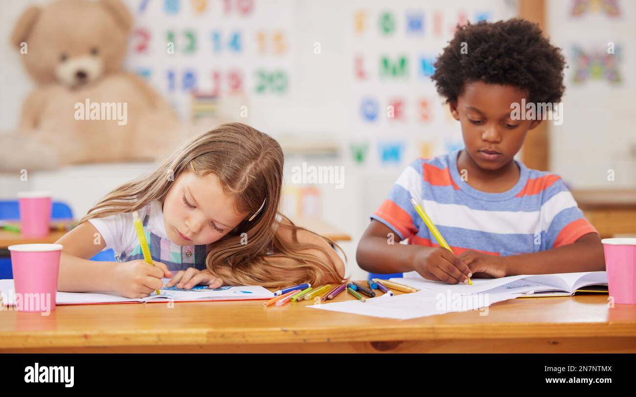 Coloring and drawing both help kids improve fine motor skills ...