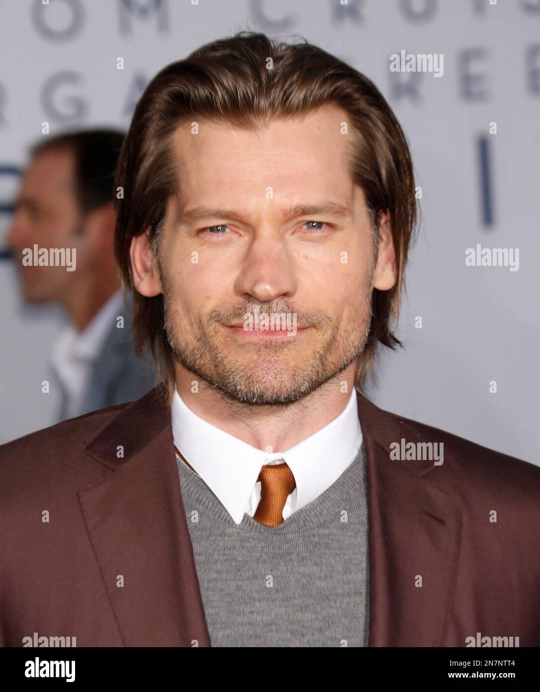 Nikolaj Coster-Waldau arrives at the LA premiere of "Oblivion" at the ...