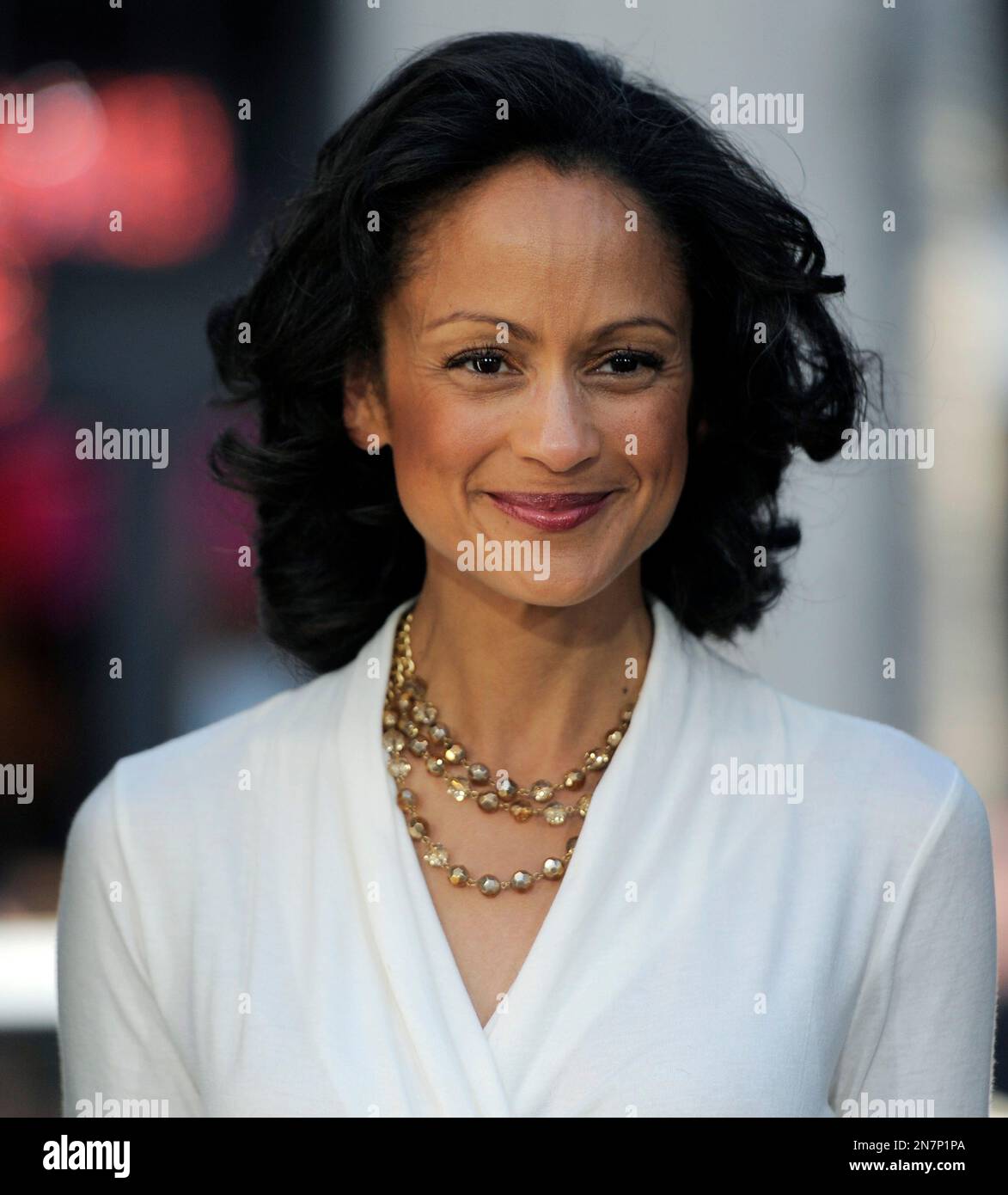 Actress Ann-Marie Johnson poses at the Los Angeles premiere of the film ...