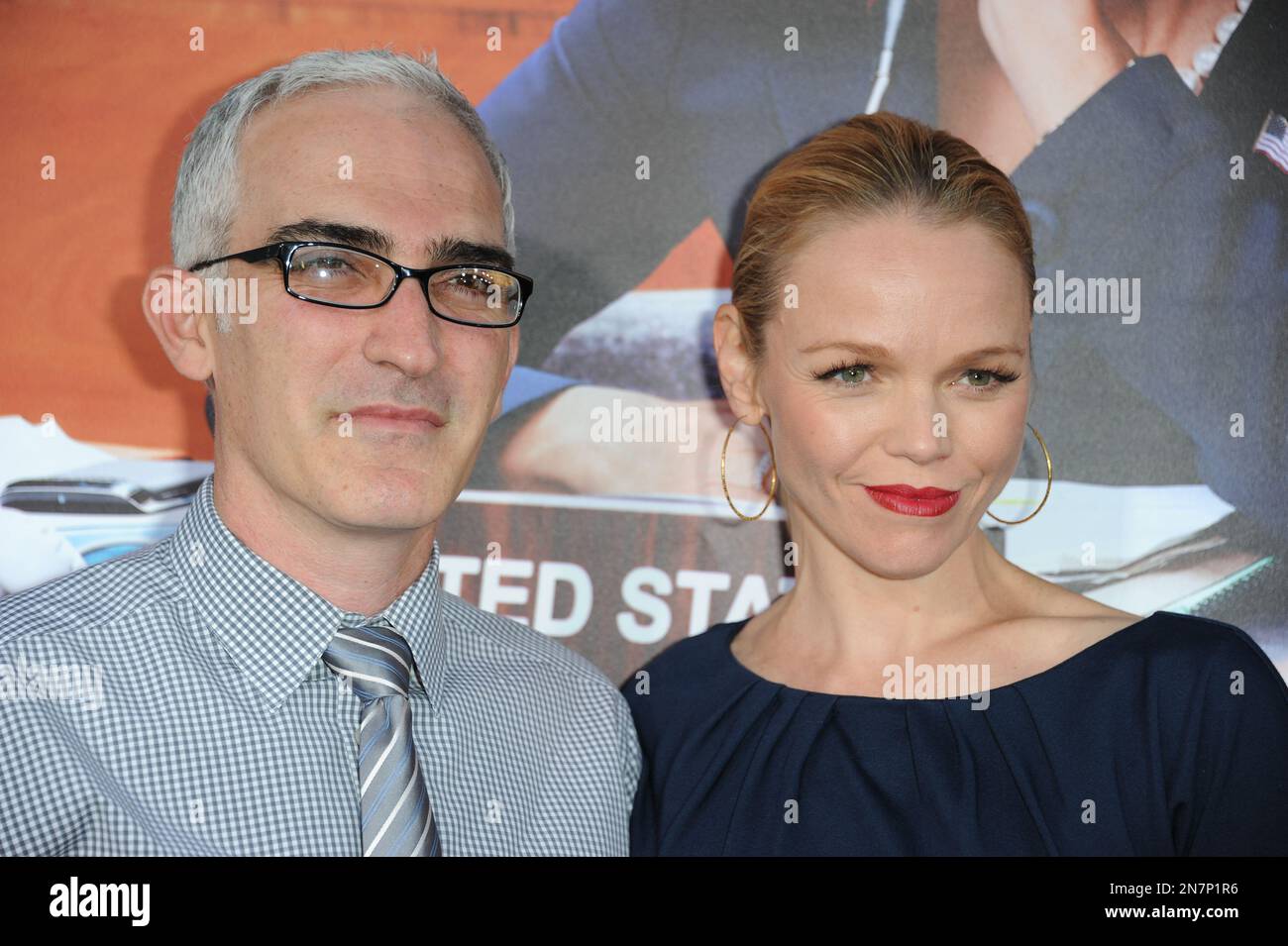 Patrick Fischler, Left, and Lauren Bowles arrive at the LA premiere of ...