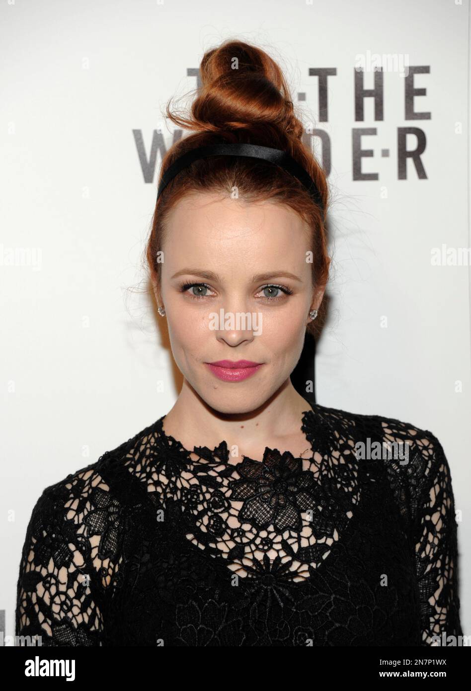 Actress Rachel McAdams arrives at the LA premiere of the feature film ...