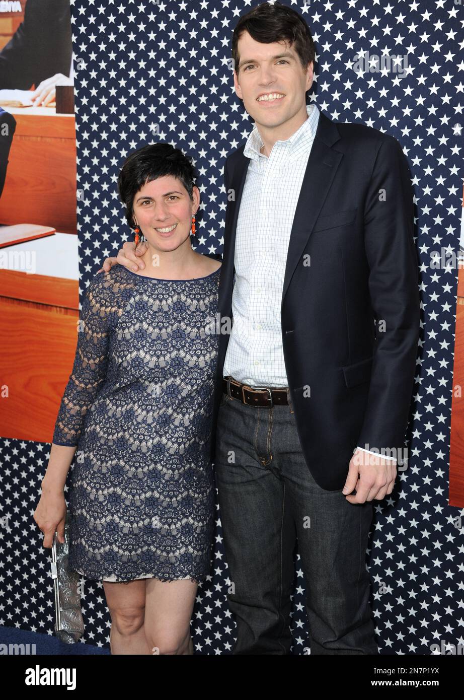 Timothy Simons, left, and Annie Simon arrive at the LA premiere of the ...