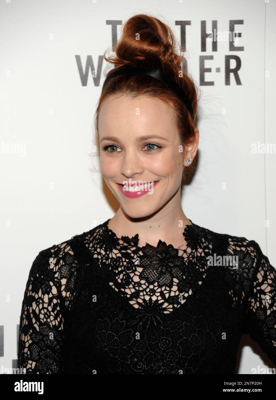 Actress Rachel McAdams arrives at the LA premiere of the feature film ...