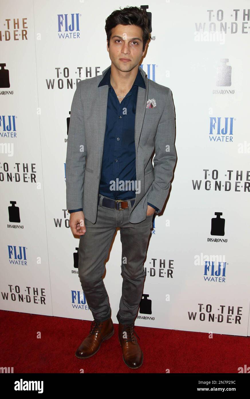 Alexander Dipersia arrives at the premiere of "To The Wonder" hosted by ...