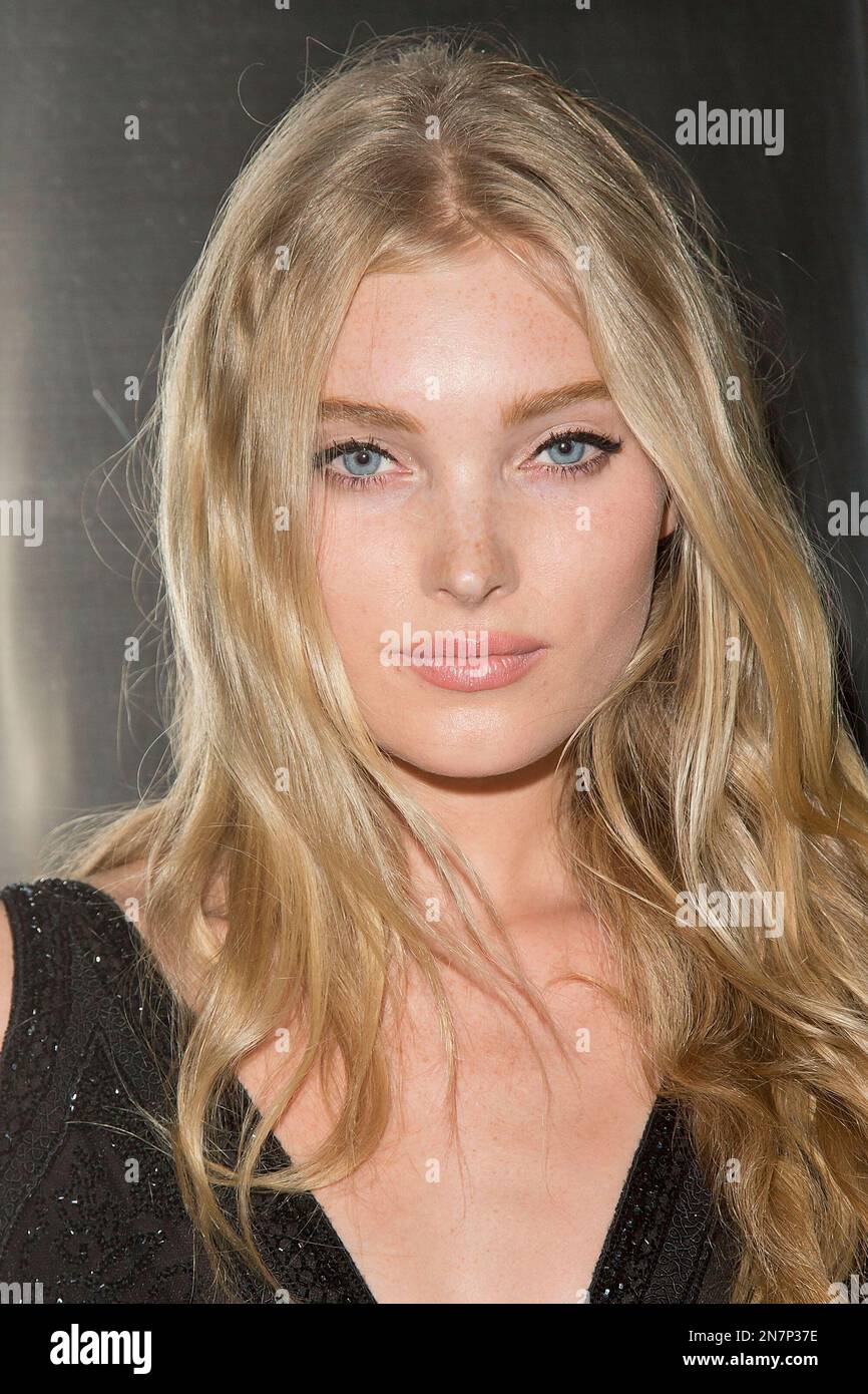 Elsa Hosk attends the New Yorkers For Children Spring gala "A Fool's ...
