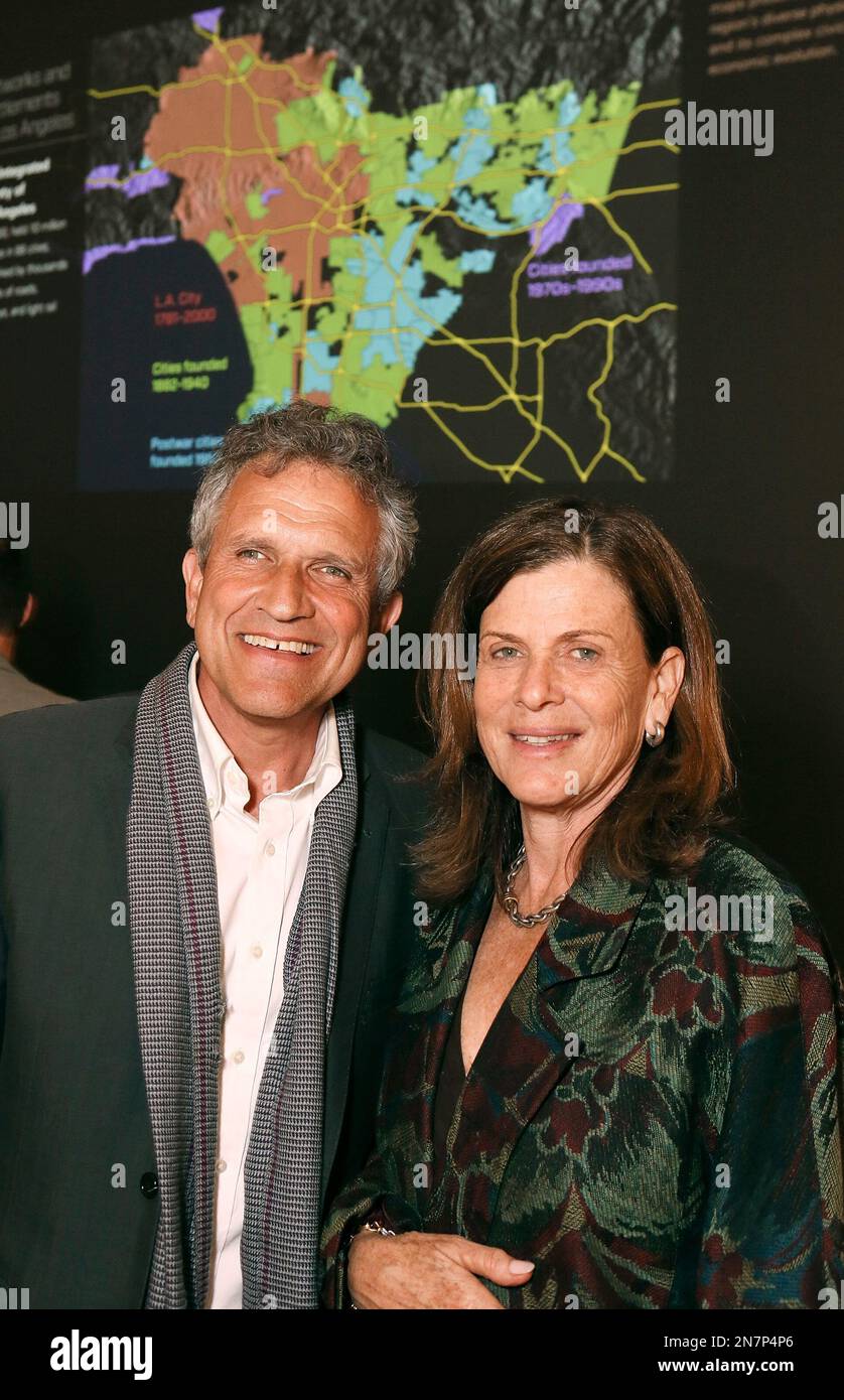 From left, Michael Lehrer, Prinzipal, Lehrer Architects LA and Mia ...