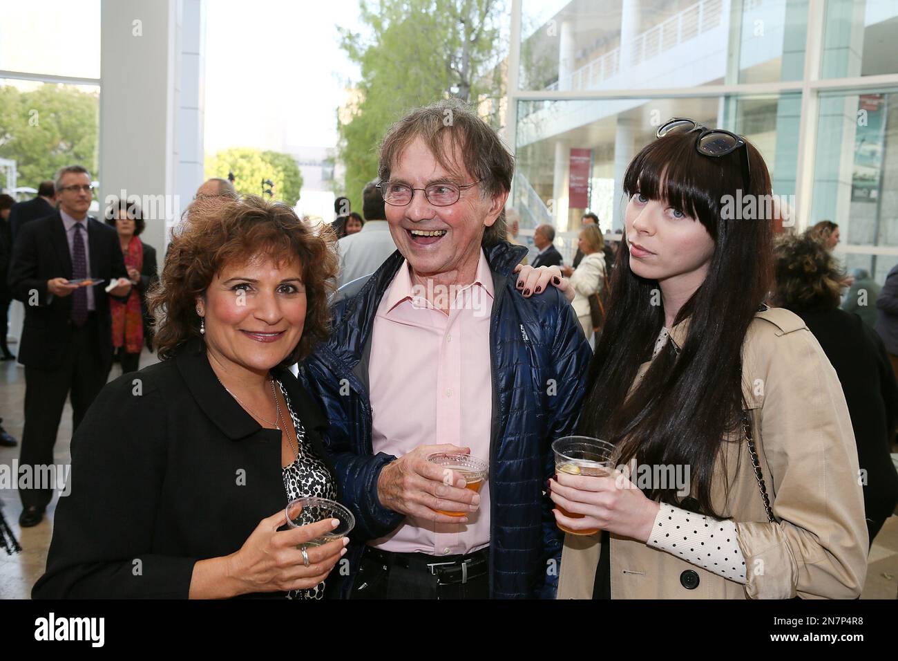 From left, Rani Singh, Curator, photographer Julian Wasser and Alexi ...