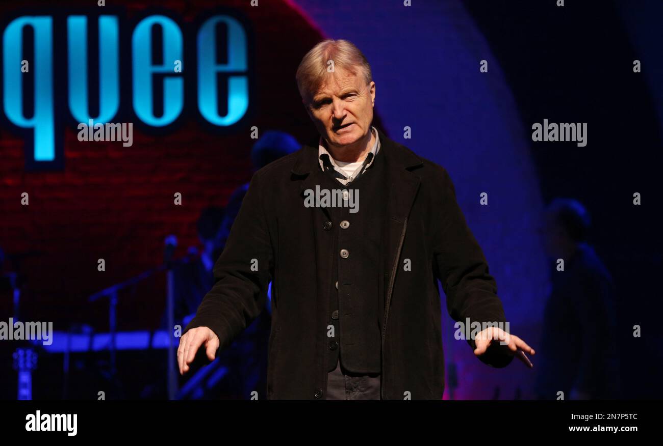 Director Bob Thomson speaks introduces a scene from Carnaby Street, a new musical which is set ...