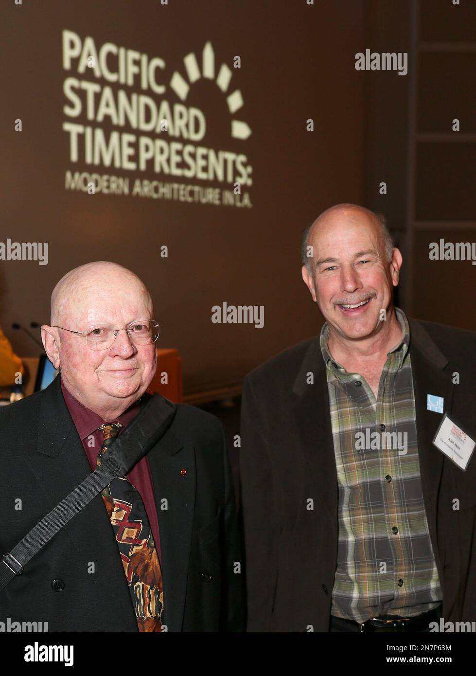 From left, Thomas Hines, Architectural Historian, Professor UCLA and ...