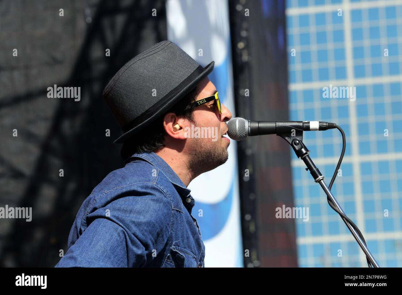 Gavin Jasper of Saints of Valory performs as part of Final Four Big ...