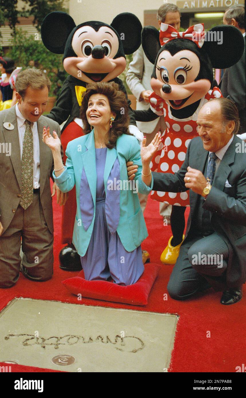 FILE - In this Oct. 21, 1992 file photo, former "Mouseketeer" Annette ...