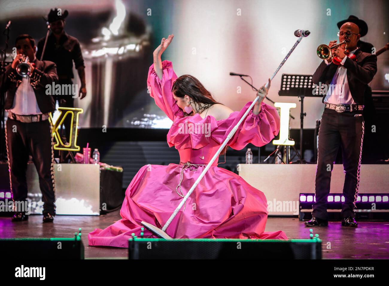 Miami, FL, USA. 10th Feb, 2023. Yuridia performs during her Pa' Luego ...