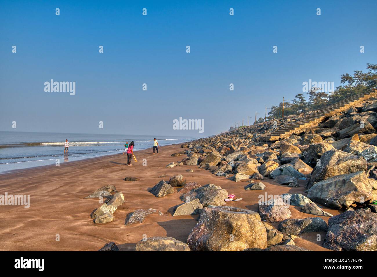 Tithal Beach, Valsad, Gujarat, India Stock Photo - Alamy