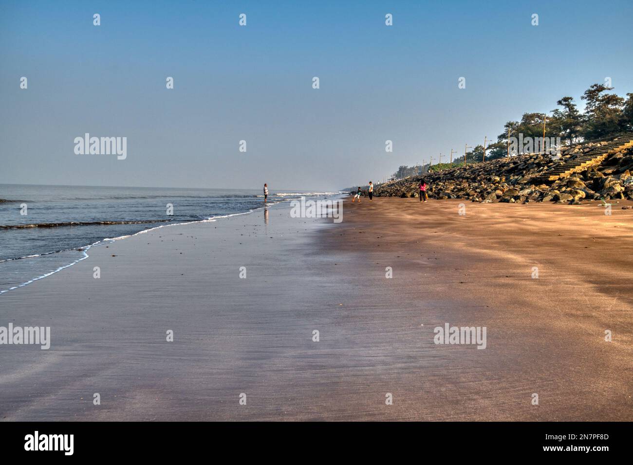 Tithal Beach, Valsad, Gujarat, India Stock Photo - Alamy
