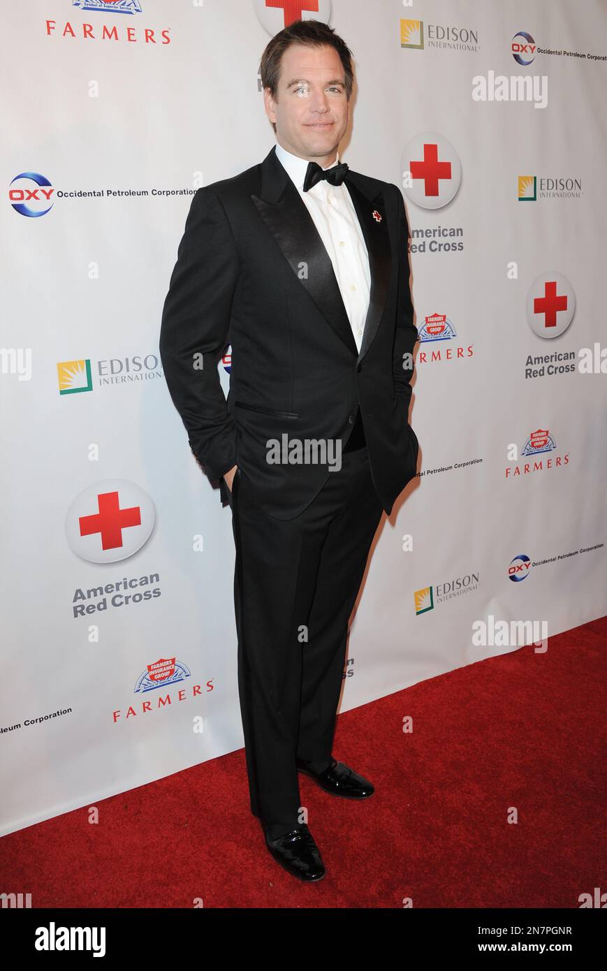 Michael Weatherly arrives at the American Red Cross 7th Annual Red Tie ...