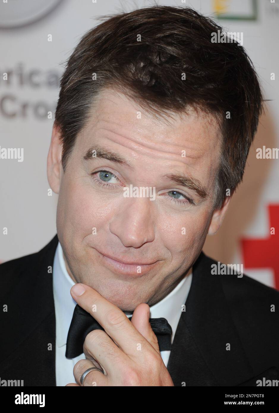 Michael Weatherly arrives at the American Red Cross 7th Annual Red Tie ...
