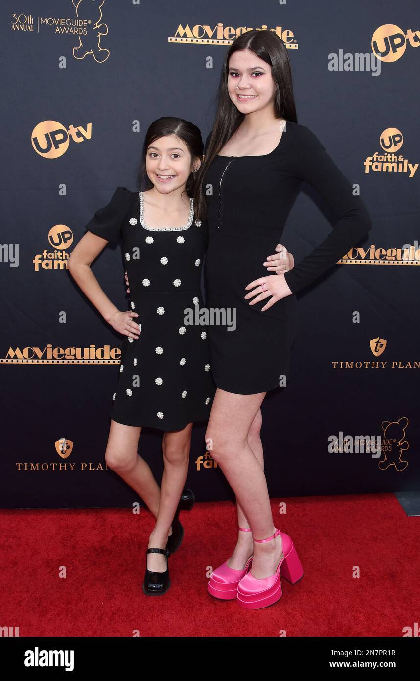 Hollywood, USA. 10th Feb, 2023. Keslee Blalock and Kinlee Blalock ...