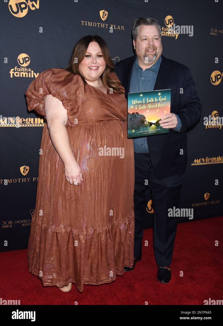 Hollywood, USA. 10th Feb, 2023. Chrissy Metz and Bradley Collins ...