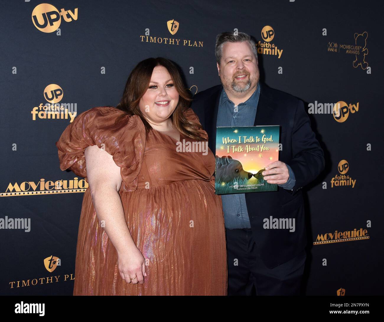 Hollywood, USA. 10th Feb, 2023. Chrissy Metz and Bradley Collins ...