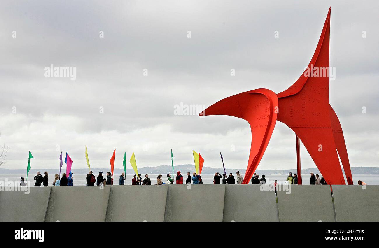 FILE - This Jan. 20, 2007 file photo shows the "Eagle" sculpture by ...