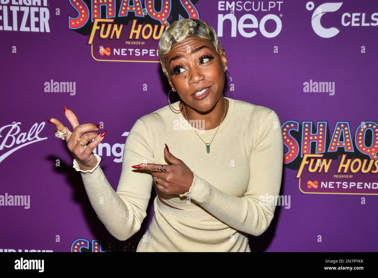 Phoenix, USA. 10th Feb, 2023. Tiffany Haddish walking on the carpet at ...