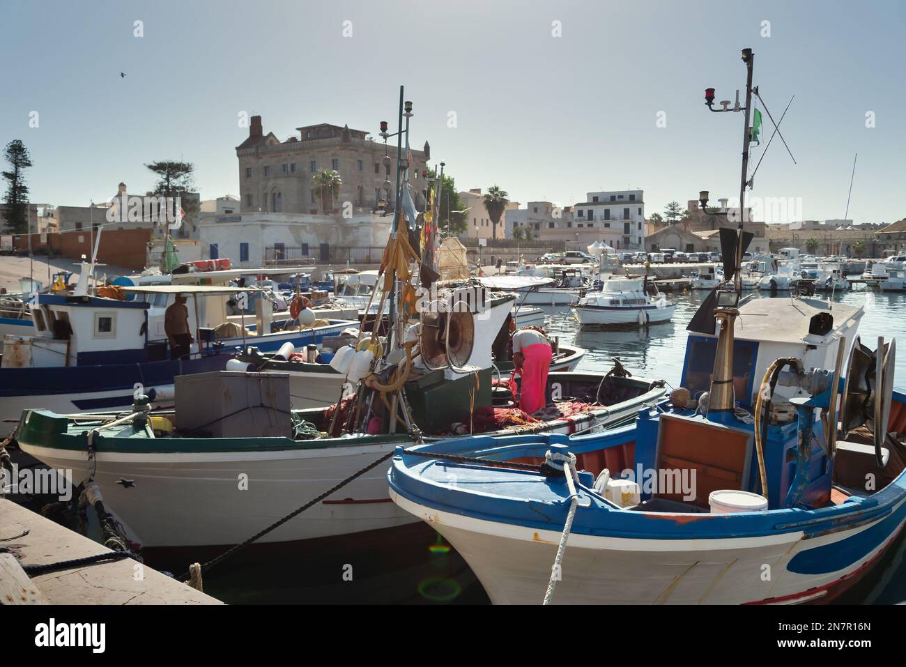 ITALY, TRAPANI-20 OCTOBER: Trapani is a city on the west coast of ...