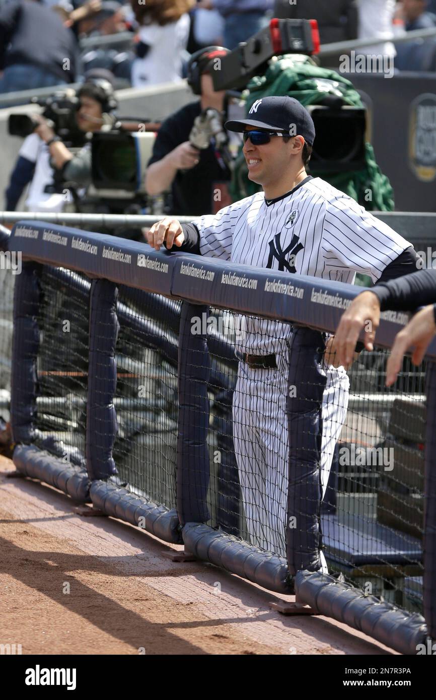 New York Yankees first baseman Mark Teixeira, who is on the disabled ...