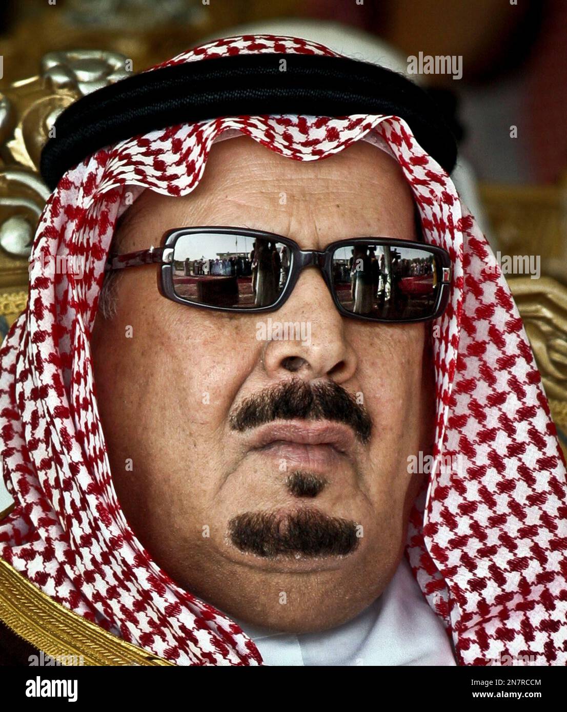 FILE - In this Sunday, Nov. 19, 2005 file photo, Saudi Prince Bader bin ...