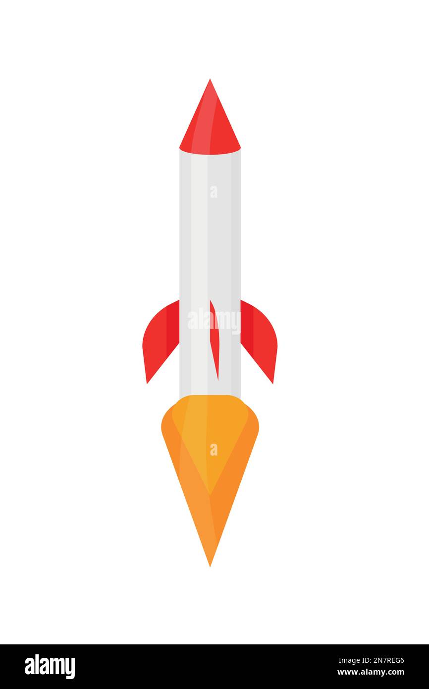 Air launched rocket Stock Vector Images - Alamy