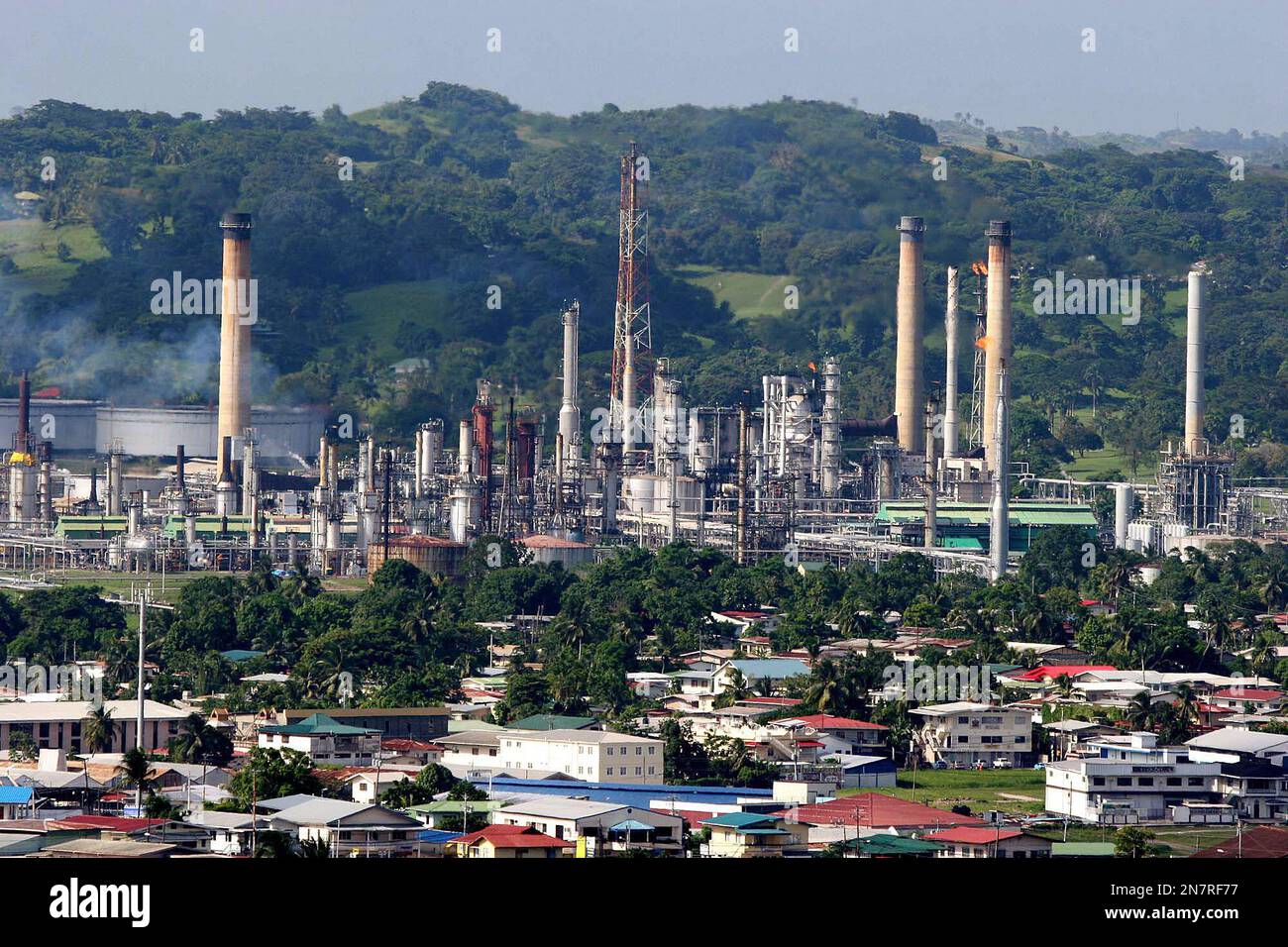 FILE - In this Sept. 5, 2005 file photo, the refinery of the state ...