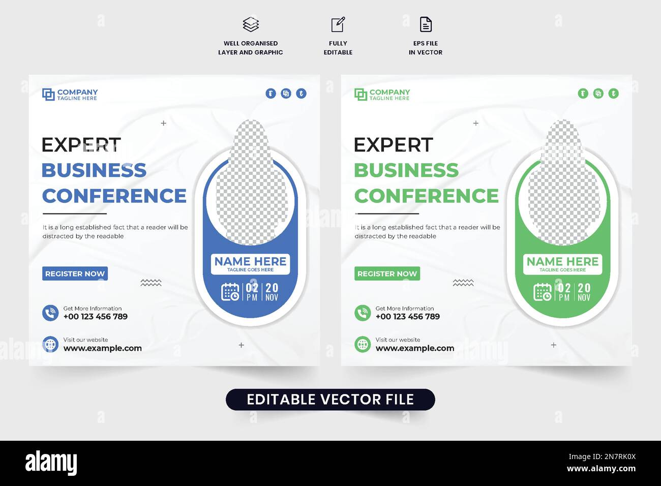 Office seminar invitation Stock Vector Images - Alamy